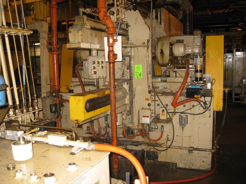 Gardner #SDG6-40, double disc grinder, Reciprocating Horz. spindle, 30 ...