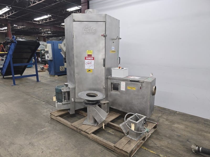 Gala #32.3ECLN, spin dryer, 3000 cfm, 10 HP, 25,000 LB/HR, TEFC ...