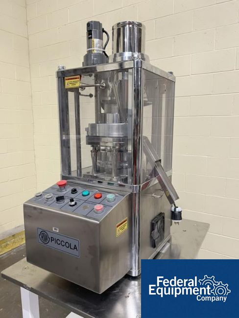 Riva #Piccola, Tablet Press, 10 Station, single sided, B-tooled, 50kN ...