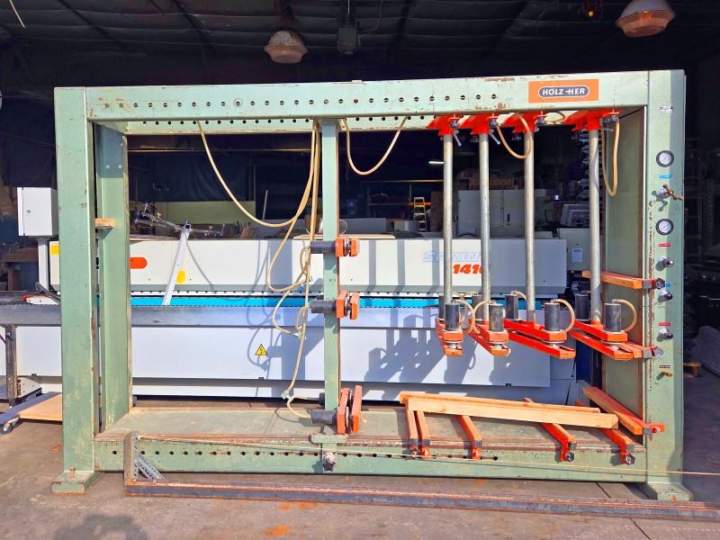 Holz-Her #1516, single bay case clamp, 100" x 50" x 24" For Sale ...