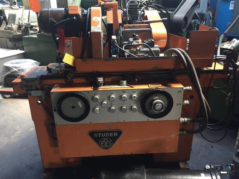 10" x 16" Studer #RHU-400, universal cylindrical grinder, 16" diameter ...