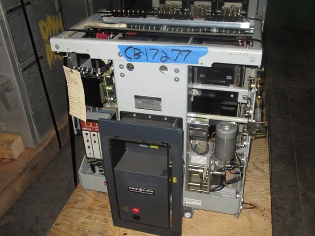 4000 Amp, GENERAL ELECTRIC, AKR-6D-100, 480 Volts, 120 VAC, MICRO-VERSA ...