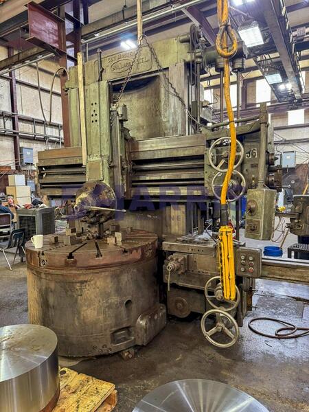 54" Bullard #Cutmaster-54, vertical turret lathe, 5 position turret ...