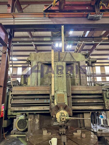 54" Bullard #Cutmaster-54, vertical turret lathe, 5 position turret ...