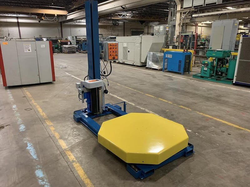 Orion #H66-124, pallet wrapper with 5000 lb. scale, serial #4084593 For ...