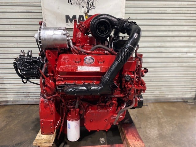 Detroit Diesel #6V92TA, Diesel Engine DDEC Model 80677B40 V-6, low ...