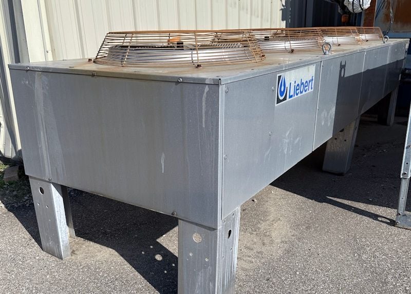 30 Ton, Liebert #DDO466A, water chiller dry cooler system w/ 4 fans For ...