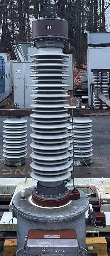 145 kv kuhlman capacitor voltage transformer, 69 kv nom, 145 kv, 115 kv ...