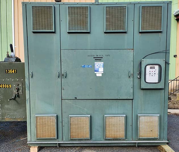 2000 kVA, 13750 DELTA Primary, , 480/277 WYE Secondary, NATIONAL ...