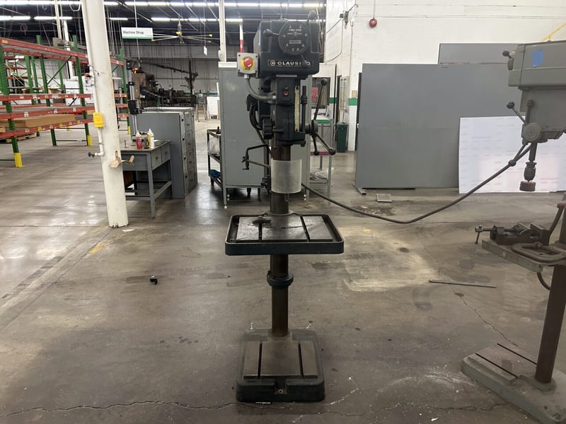 20" Clausing #2275, vari-speed drill press, 1.5 HP, 200-1333 RPM, 460 V., 3 phase For Sale ...
