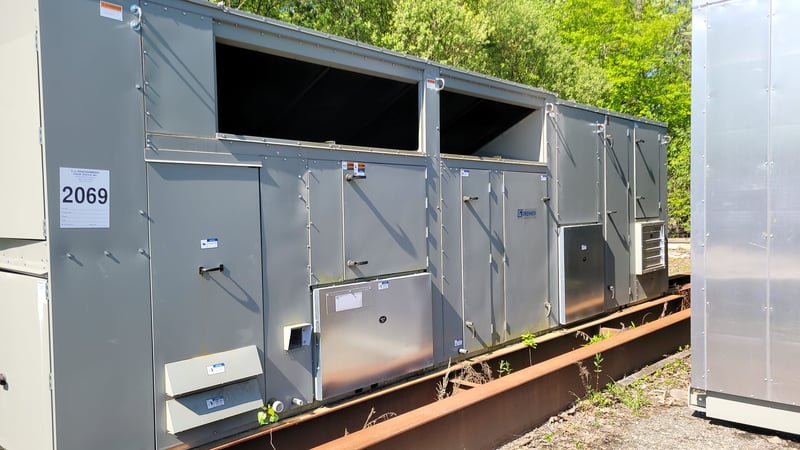 60 Ton, Greenheck #RVE-180-81-30H-60D-T, package AC unit, R410a ...