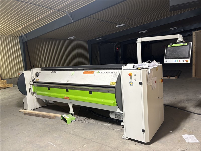 126" Cidan #FX32, Combi Beam Folder, 18.5 Control Prolink Flexible back ...