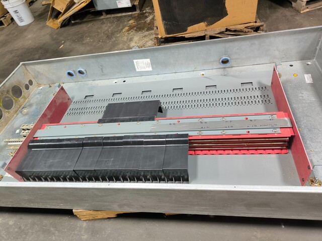 1200 Amp. Square D #HCWM-I-Line, Panelboard, 3 phase, 120/208 VAC, 4 W ...