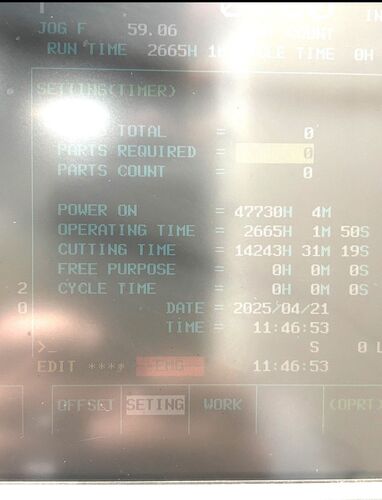 Daewoo Doosan #DHP-5000, CNC horizontal machining center, 33.4" X, 27.5 ...
