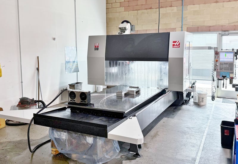 Haas #GR-510, CNC gantry router, 121" x 61" x 11", 8100 RPM, 15 HP, 20 ...