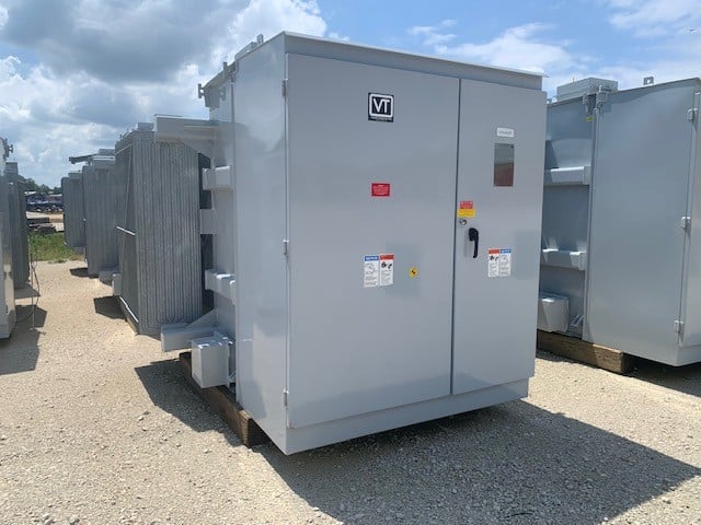 3900/4400 KVA 34500 Primary, 660 Secondary, Virginia Transformer Corp ...