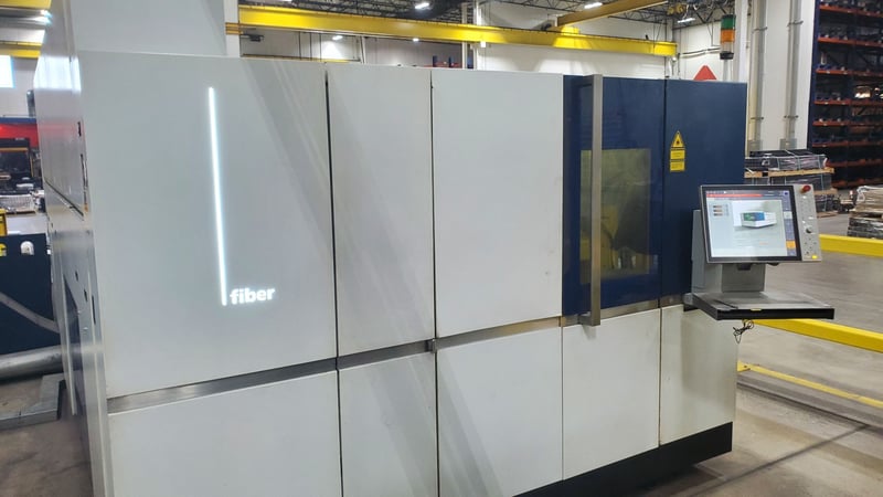 Trumpf #TruLaser-5030, fiber laser, 8000 watts, 5' x10'tbl., 118.11"X ...