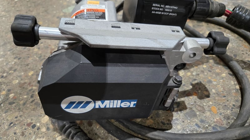 Miller 195515 right wire drive motor assembly used For Sale | Surplus ...