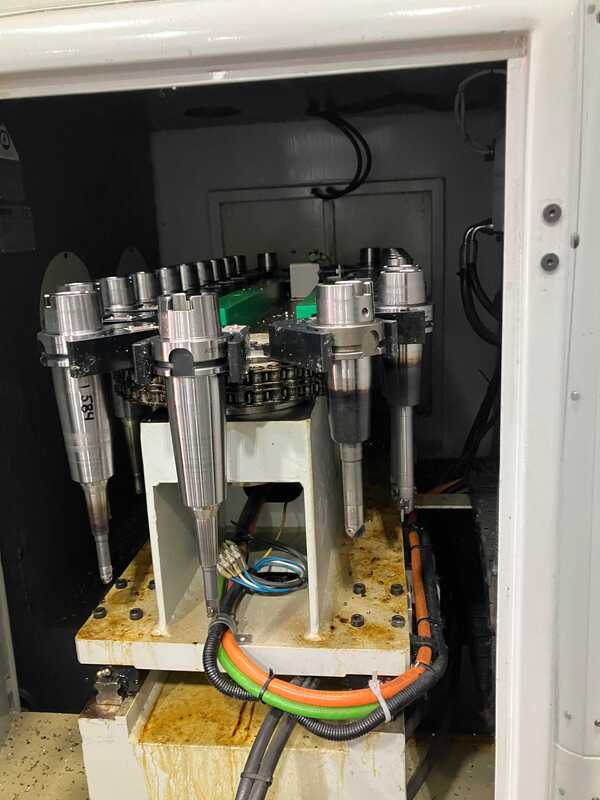 Parpas #Diamond-Linear, CNC gantry mill, 24 automatic tool changer, 87 ...