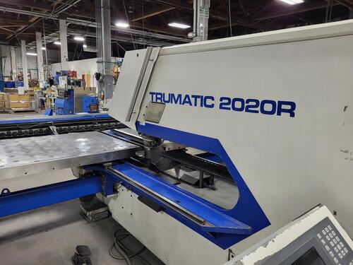 22 Ton, Trumpf #Trumatic-2020R, CNC turret punch, 19 station, Bosch ...