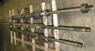 3.25" Bore, Double Rod End, Parker, 64.25" stroke, 2" dia.male end rod ...