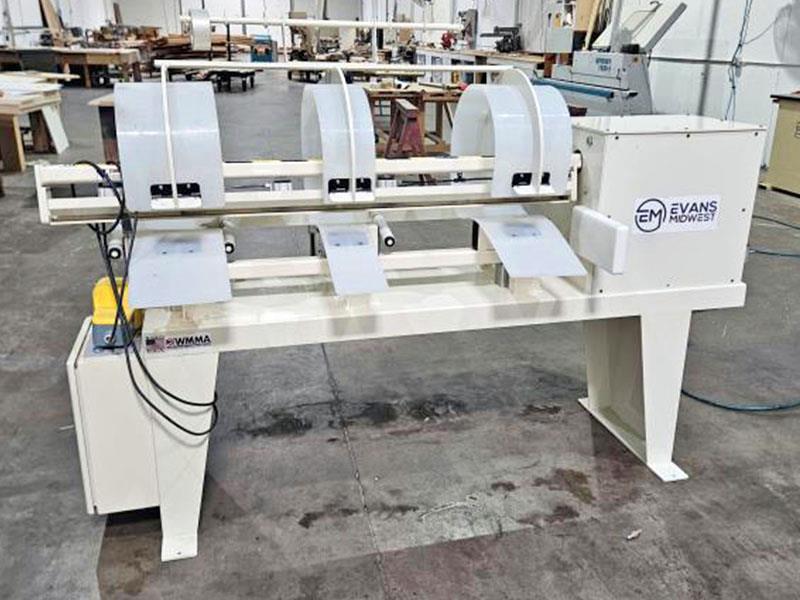 Evans Machinery #7100, Laminate Roller Machine, holds 10 pieces of HPL ...