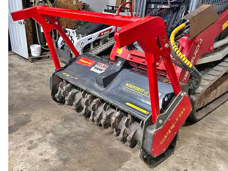 Seppi #Miniforst-CL-175, Mulcher Head, 69" Work width, 8" Cut diameter ...