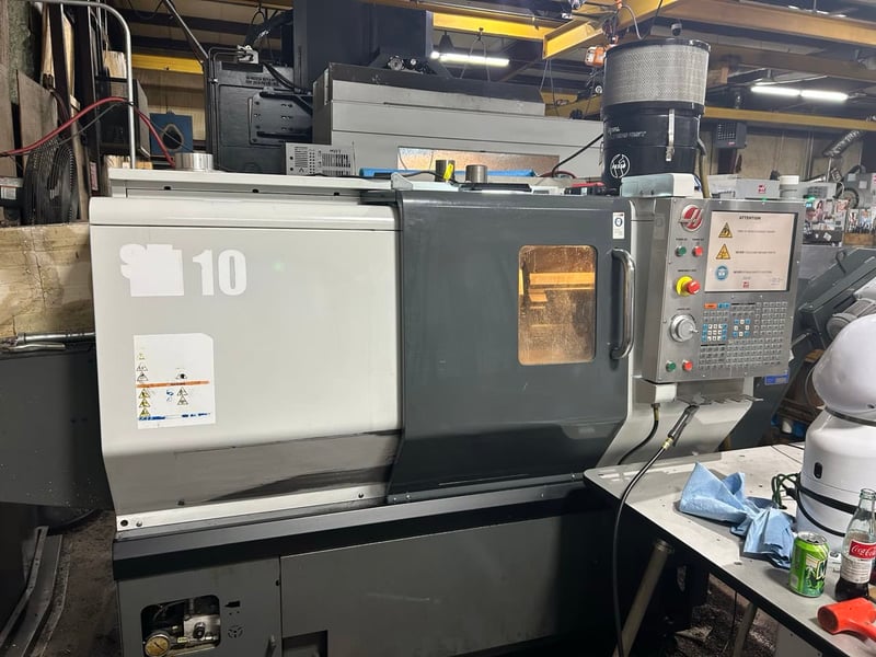 Haas #ST-10, CNC turning center, 6" chuck, 1.7" bar, 15 HP, 6k RPM, 14 ...