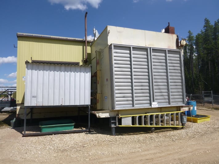 691 HP Ajax #YKCC, reciprocating compressor, 3-stage, Ajax DPC-720LE NG ...