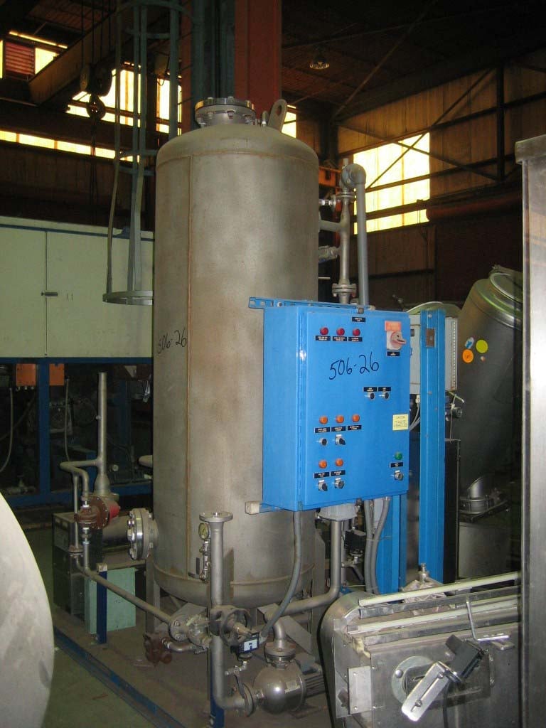 U.S. Filter #CA300-72-S, deionizer system, Carbon filtration tank ...