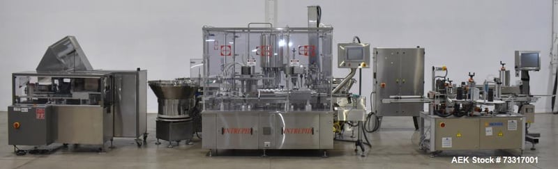 Capmatic Intrepid #4A/X-PP-222, Complete Line, 60 CPM, Monoblock Fill ...