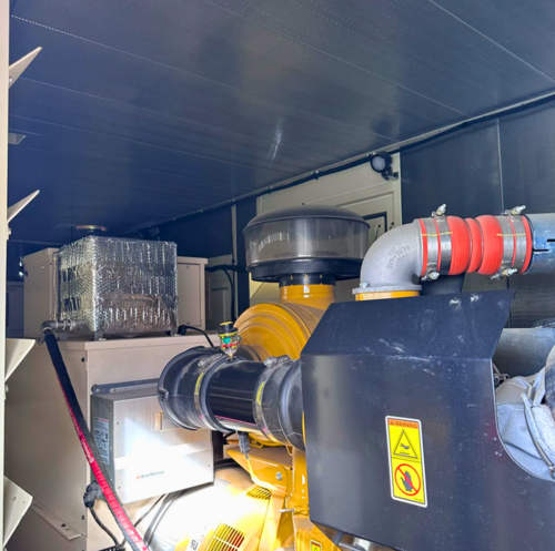 1000 KW Caterpillar #XQ1140, Diesel generator set, standby, 277-480 ...
