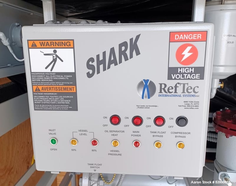 RefTec #Shark, R134a Recovery & Recycling System, AHRI 700 Standard ...