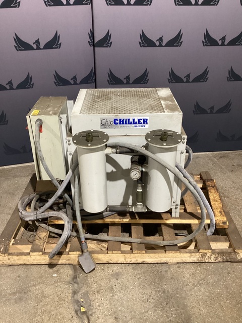 ChipBlaster #SA-34K, Chiller System, 230 VAC, 3 phase, 23.5 FLA, 2013 ...