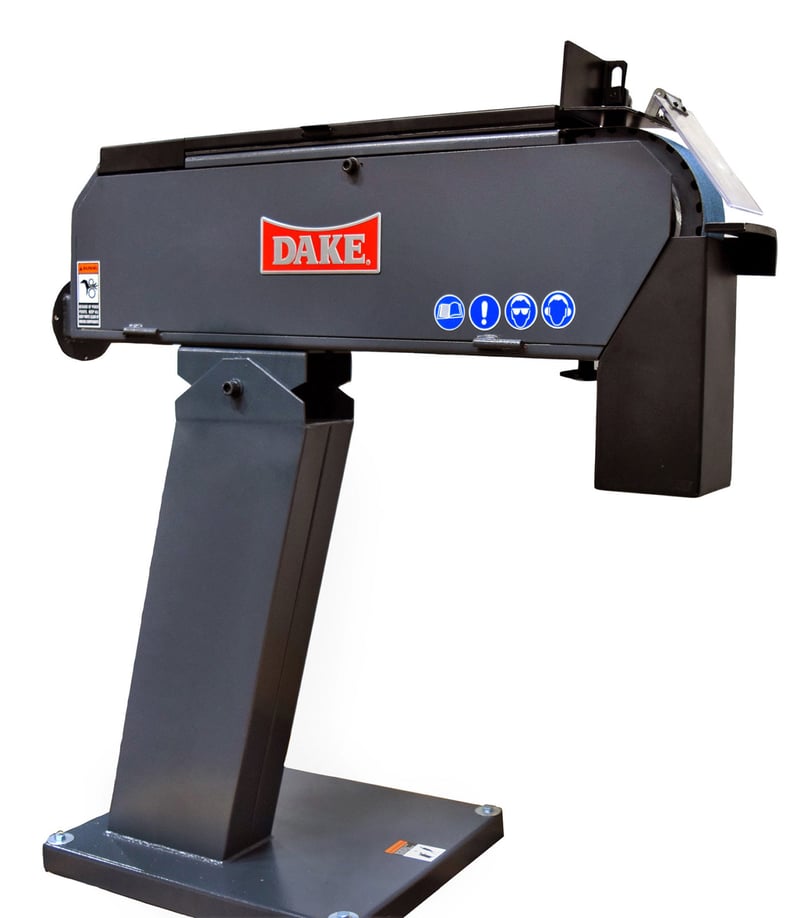 3" x 79" Dake #FG-75, Belt Grinder, 3" x 8" Contact Wheel, 3" x 21 ...