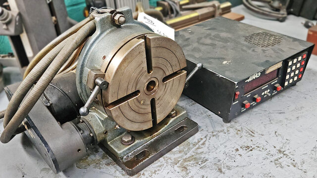 8" Haas #5C, Superspacer 4th Axis Automatic Digital Indexing Rotary ...