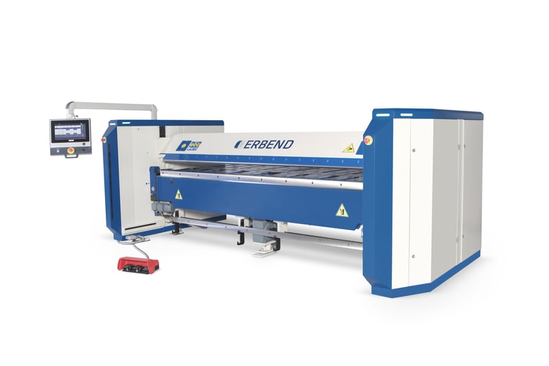 126" Erbend #MFB-3220, CNC Folder, 14 gauge, 6.3" Open Height (No Tools), 1.38" Beam Adjustment ...
