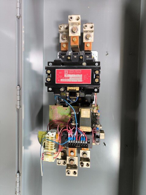400 Amp. Square D, 8903SY02, Lighting Contactor Enclosure, 63" x 20" x ...