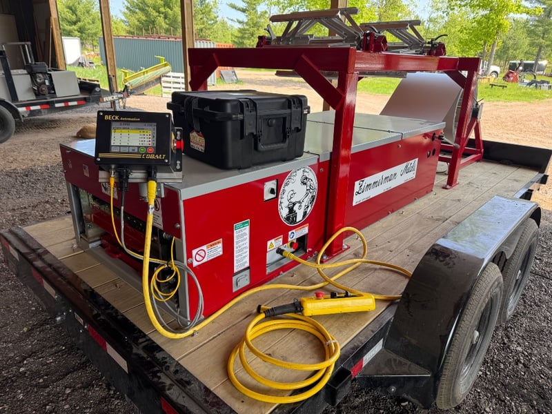 Zimmerman, portable rollformer, Z Panel 1" Snap Lock Roofing For Sale ...