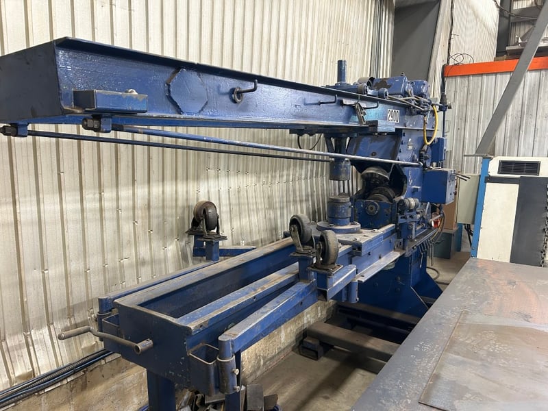 1/4" Blue Valley Flanging Machine #3 For Sale | Surplus Record