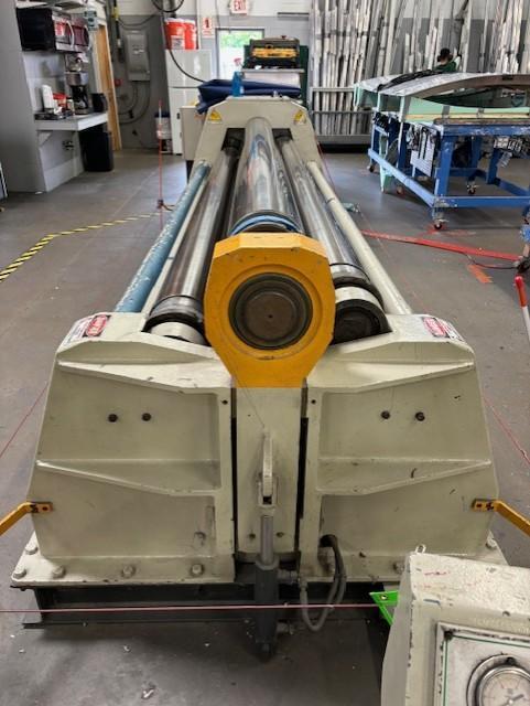 120" x 5/16" Imcar #4RHB6/5, 4-roll plate bending roll, 7.5 HP ...