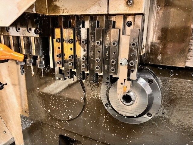 KSI #TCN-20S, CNC swiss lathe, 3/4" diameter, Fanuc Oi-TF, 2018 For ...