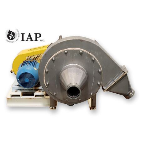 660 cfm @ 12 S.P., Industrial Air Inc. #9-35, Stainless Steel single ...