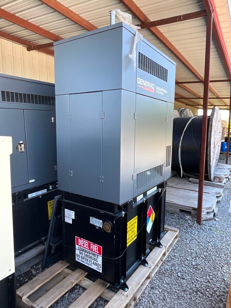 20 KW Generac #SD020, Diesel Standby Generator, 120/240 Volts, Single ...
