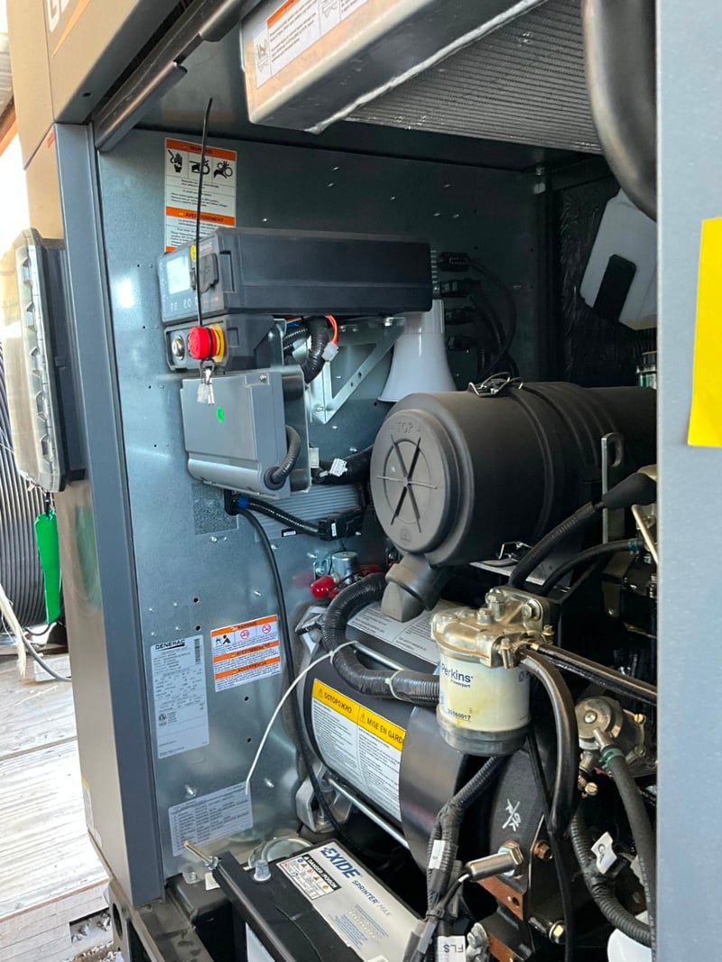 20 KW Generac #SD020, Diesel Standby Generator, 120/240 Volts, Single ...