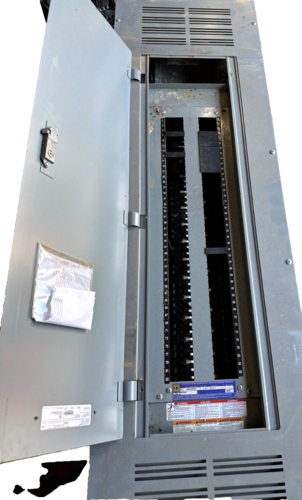 400 Amp. SQD Panel NQ, Panelboard, 208/120 Volts 3 Phase 4 Wire MLO 84 ...