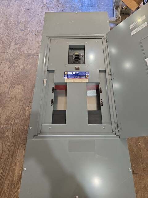 400 Amp. Square D HCN I-Line, Panelboard, 480Y/277 Volts 3PH Panel ...