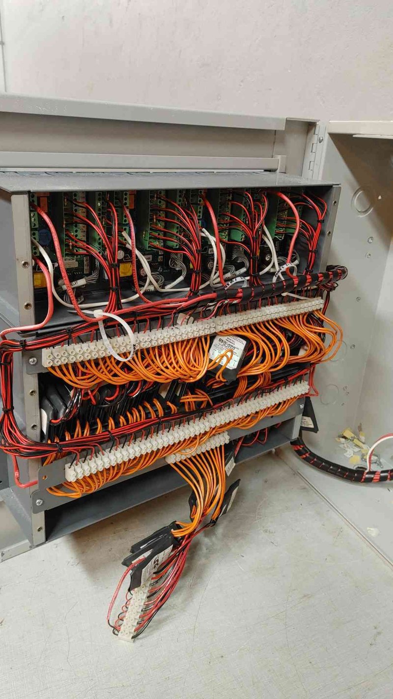 Vision Systems Fire Alert Panel w/ 5 Vesda Laser Scanner Modules For ...