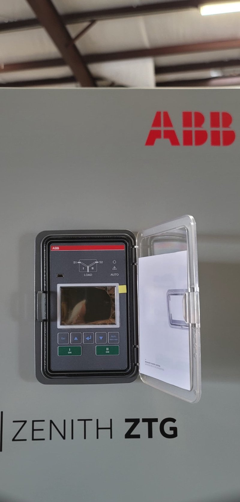 1200 Amps, ABB #Zenith-ZTG, Automatic Transfer Switch, 480 Volts, 3ph, SLD Neutral, NEMA 3R For ...