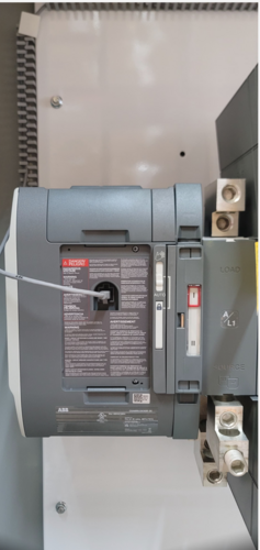600 Amps, ABB #Zenith-ZTG, Automatic Transfer Switch, 480 Volts, 3ph ...